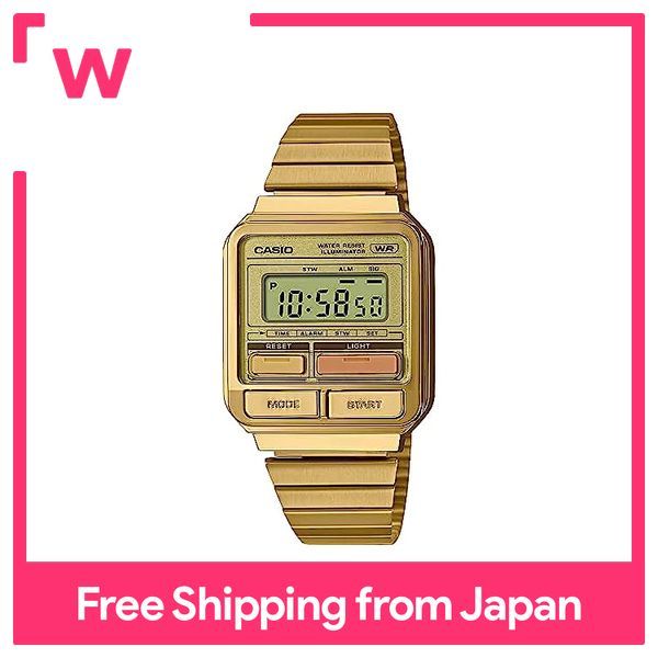 [Casio] Standard wristwatch A120WEG-9AJF Gold | Lazada PH