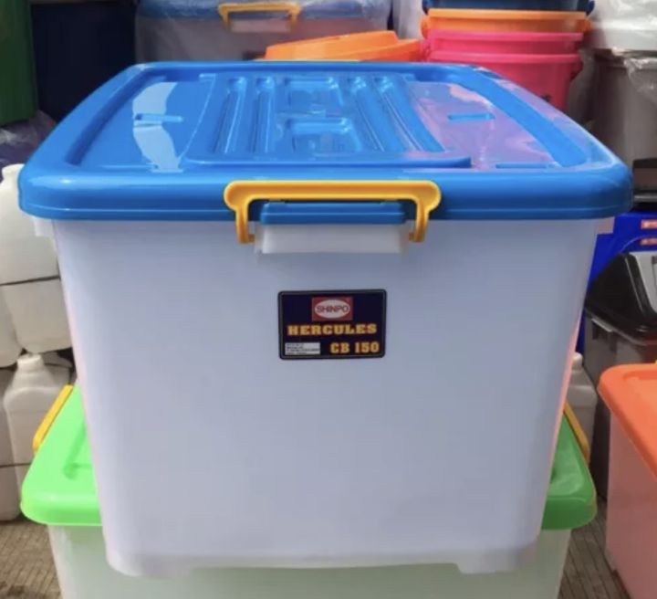 GRATIS ONGKIR! Shinpo Container Box CB 150 Liter HERCULES Besar Jumbo ...