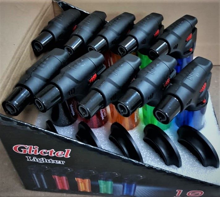 GLICTEL W130 Windproof Jet Flame Lighter | Lazada