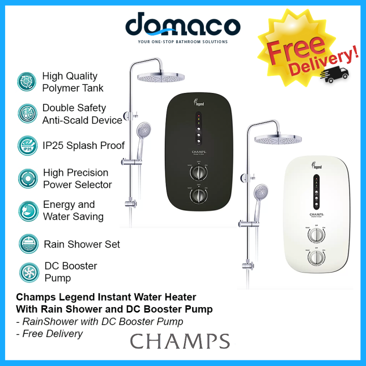 Duty free goods Champs Legend with Rain Shower or Champs Sylphy with ...