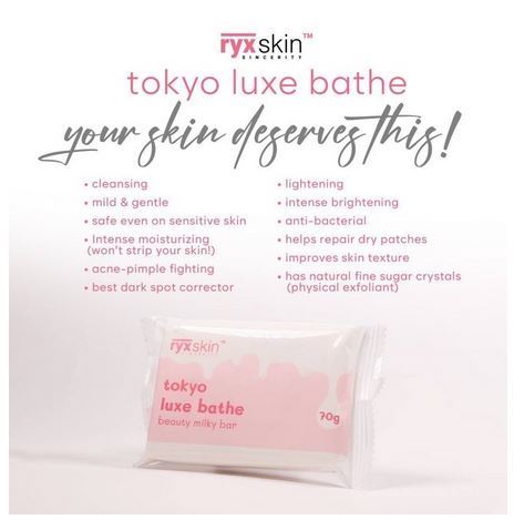 TOKYO LUXE BATH 1BOX (1pc. 70g) by RYX SKIN | Lazada PH