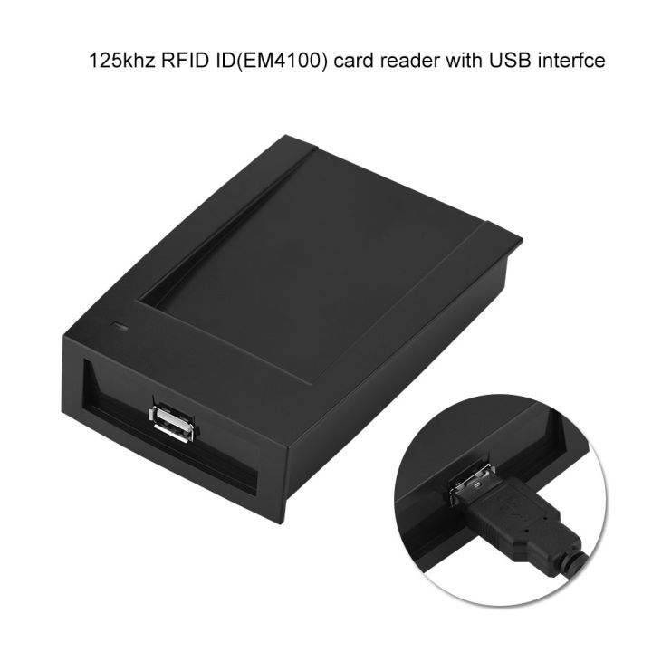 125Khz Smart RFID ID Card Reader USB Proximity Sensor for Access ...