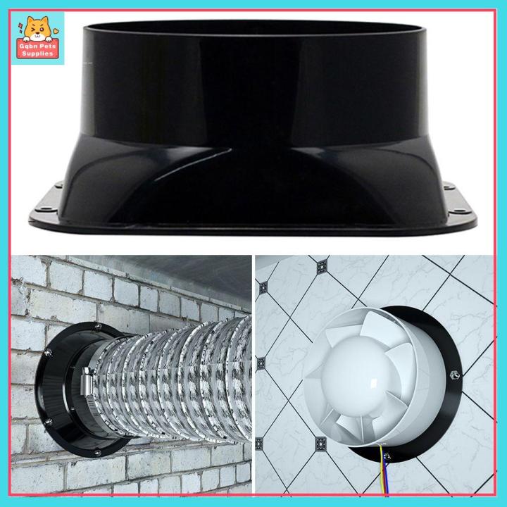 【COD&Ready Stock】100-200mm Round Pipe Flange Seat Aluminum Tube Air ...