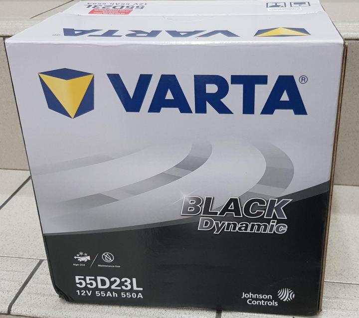 VARTA 55D23L Car Battery, for Honda Accord/Odyssey, Mazda 3/5/6/8 CX7/9 ...