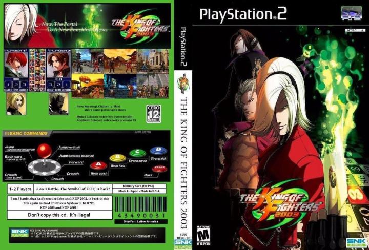 Ps2 The King of Fighters 2003 | Lazada