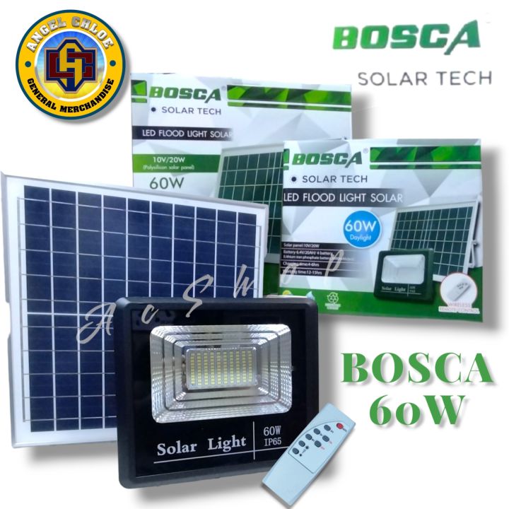 Bosca Solar Light 60w Aluminum Outdoor Led Flood Light water proof IP65 ...
