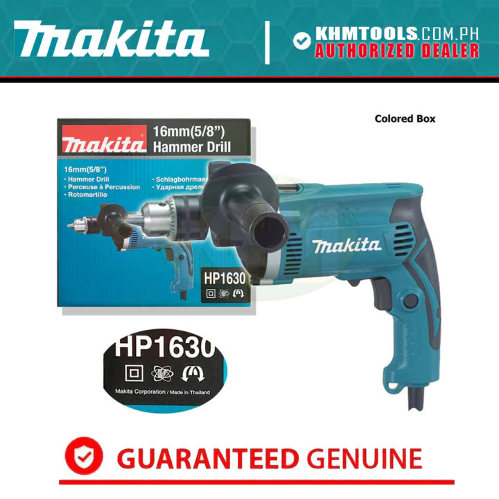 Makita HP1630 Hammer Drill •khm megatools• | Lazada PH