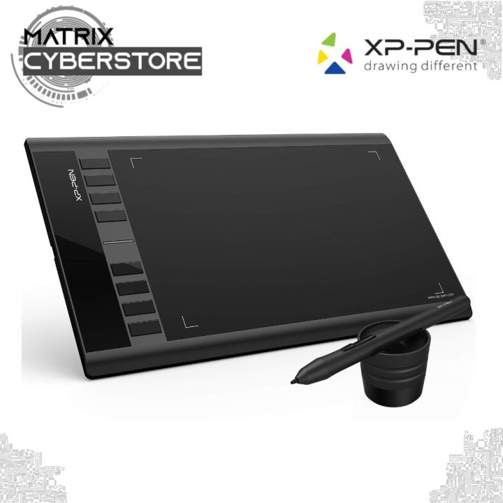 XP-PEN Star 03 V2 Drawing Tablet - 10x6 inches, 8 shortcut keys, for ...