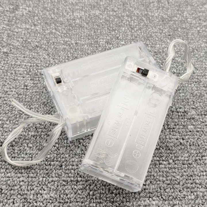 LIKANTA DIY Transparent 2X 3X Storage Box for AA Battery 2 3 Slot ...