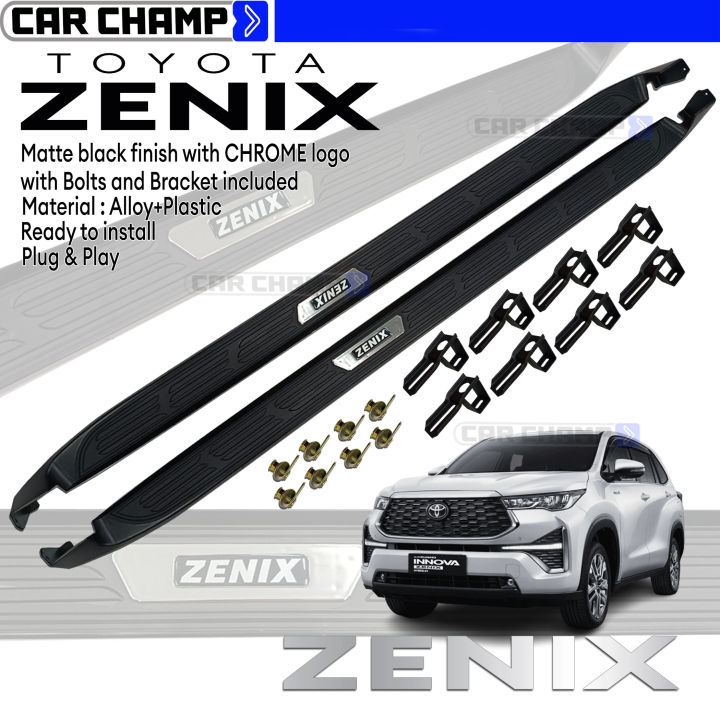 Toyota Innova Zenix 2023 to 2024 OEM Stepboard Black ( Car Accessories ...