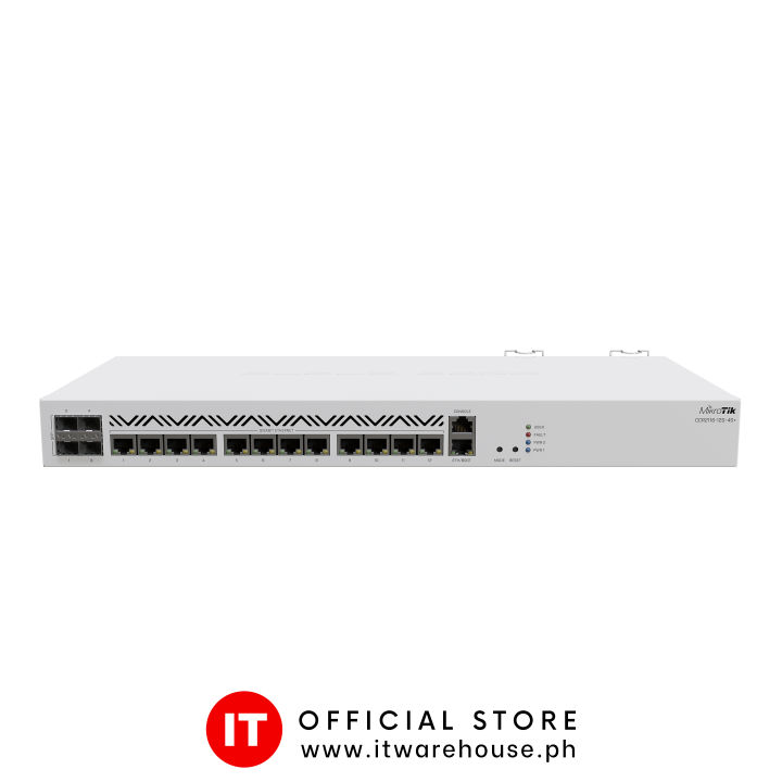 MikroTik CCR2116 - 12x Gigabit Ethernet, 16 core ARM CPU Based CCR ...