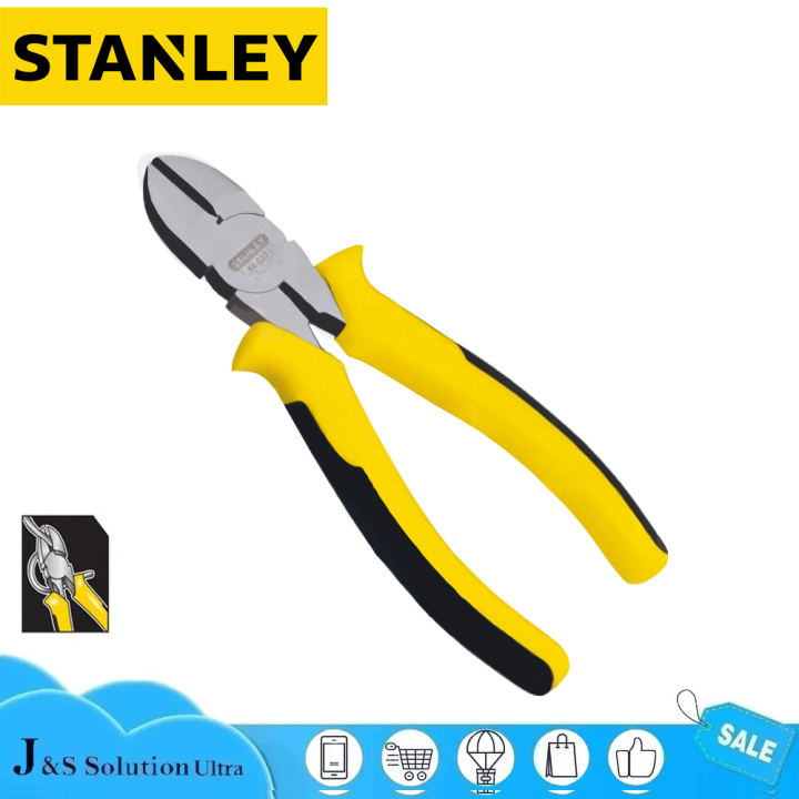 Stanley STHT84027-8 6'' DynaGrip Diagonal Cutting Pliers | Lazada