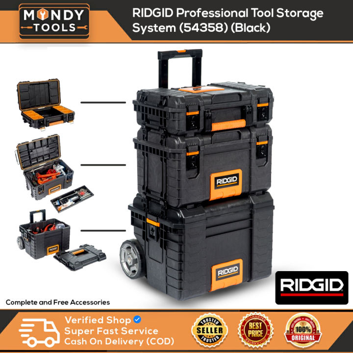 RIDGID Professional Tool Storage System (54358) (Black) (Original ...