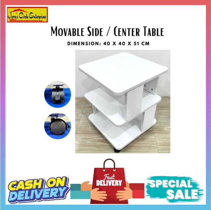 [ONHAND] MOVABLE SIDE TABLE/SIDE TABLE/TABLE/MINI TABLE #MOVABLE TABLE ...