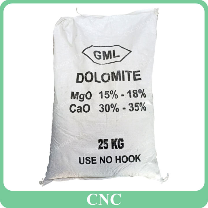 25KG Dolomite Ground Magnesium Limestone (GML) MgO Calcium Oxide CaO ...