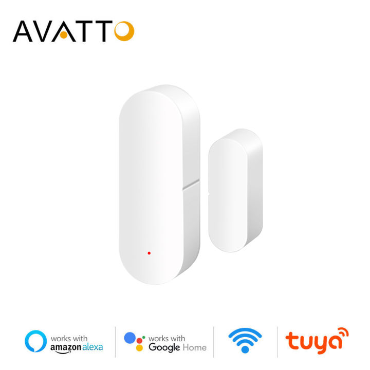 AVATTO Tuya Smart WiFi Zigbee Door Sensor, Door Open / Closed Detectors ...