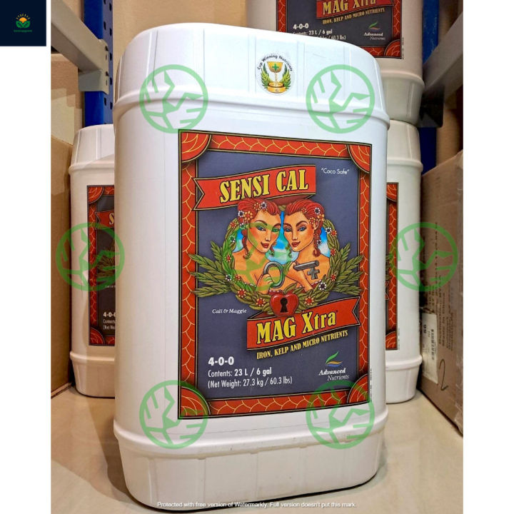 Sensi Cal Mag Xtra 23 ลิตร 6 แกลลอนAdvanced Nutrients Cal-Mag ปุ๋ยน้ำแคลเซียมแมกนีเซียม | Lazada ...