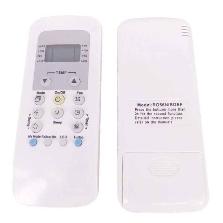 Carrier Air Conditioner Remote Control RG56N Bgef Replacement Air ... Carrier Air Conditioner Remote Control RG56N Bgef Replacement Air ...