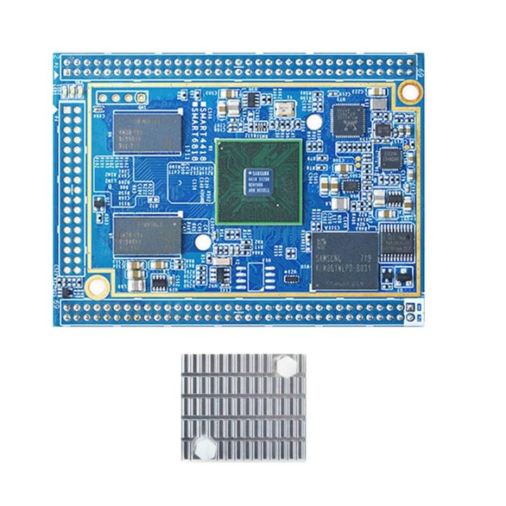 Smart4418 Core Board+Heat Sink S5P4418 Core 1+8G EMMC Gigabit LAN Open ...