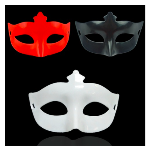 MSIA Ready Stock/ Classic Crown Party Masks Men Halloween Party Masks ...