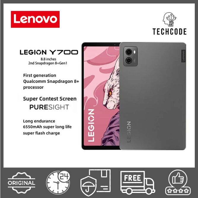 Lenovo LEGION Y700 2023 Gaming Tablet 8.8inch China set/ Snapdragon 8+Gen1 6550mAh 45W Charging ...