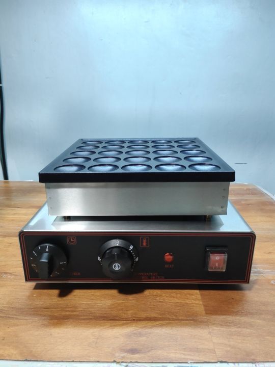 Poffertjes MINI PANCAKE MACHINE 25 HOLES Poffertjes Dutch mini pancakes ...