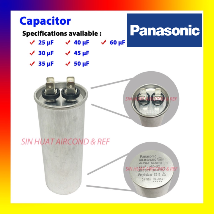 Panasonic Capacitor for Air Conditioner @ Compressor Capacitor ...