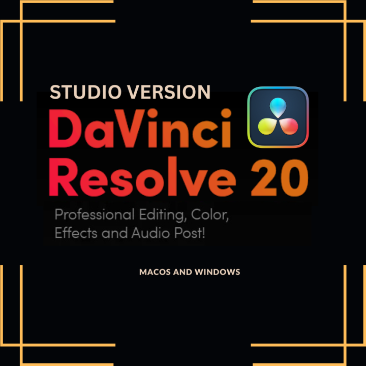 Blackmagic DaVinci Resolve Studio 20 Latest 2025 Windows 10 /11 and ...