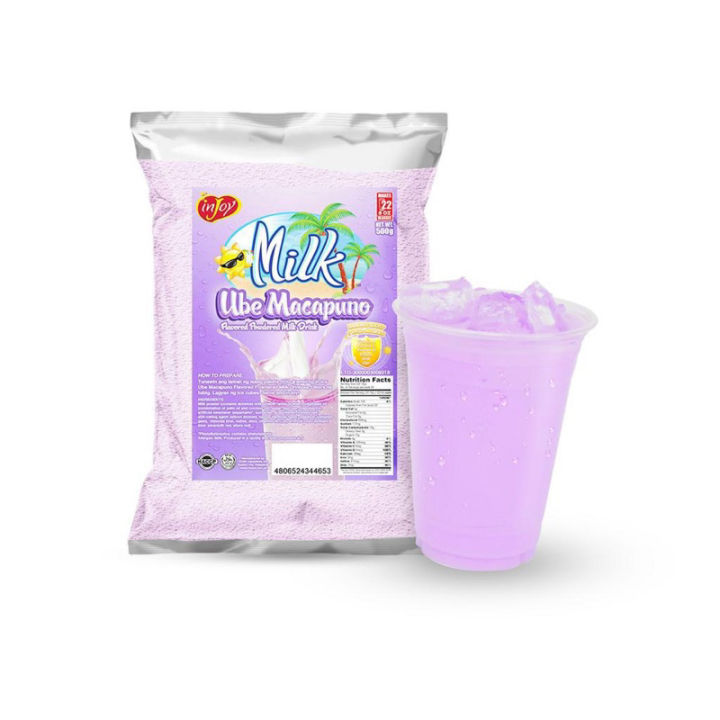 COD inJoy Ube Macapuno Milk Palamig 500g | Instant Powdered Milk ...