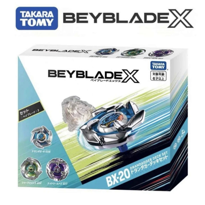 TAKARA TOMY Beyblade X BX20 Dran Dagger Deck Set BEYBLADES BX-20 | Lazada PH