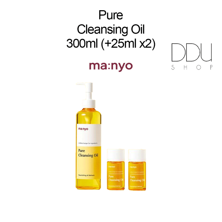manyo Pure Cleansing Oil 300ml (+25ml x2) | Lazada
