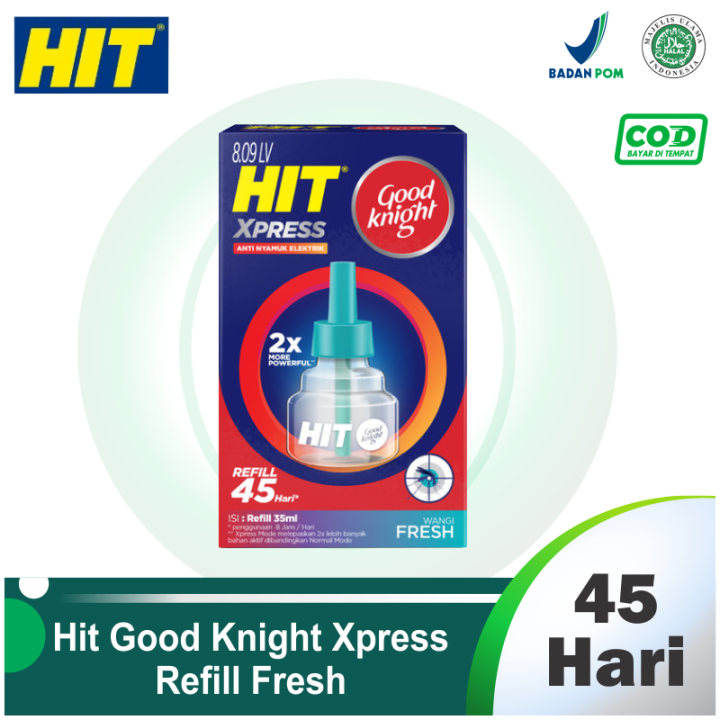 Hit Good Knight Xpress Refill 45 Hari - Refill Obat Nyamuk Elektrik ...