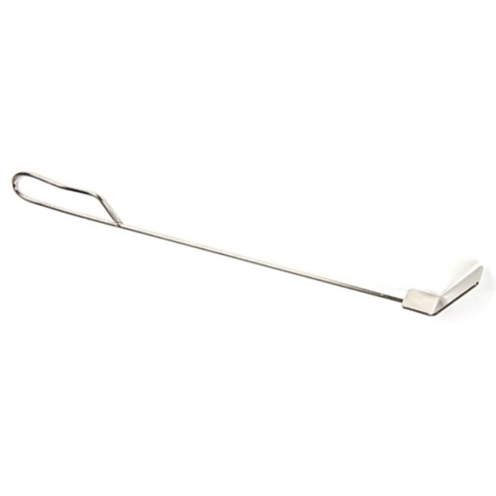 Stainless Steel Charcoal Ash Rake BBQ Ash Tool Rake Poker for Charcoal ...