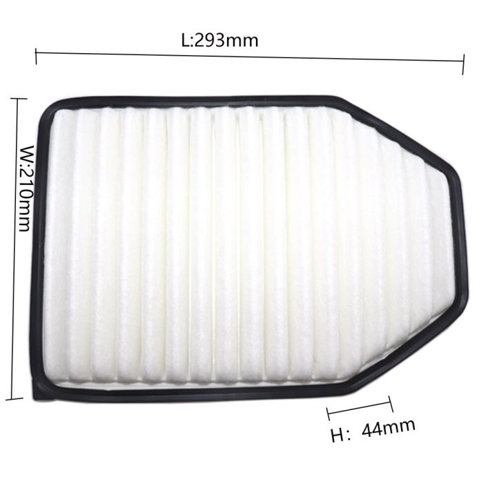Car Air Filter For Jeep 3.0L3.6L3.8L Wrangler (JK 2007 2008 2009 2010 ...
