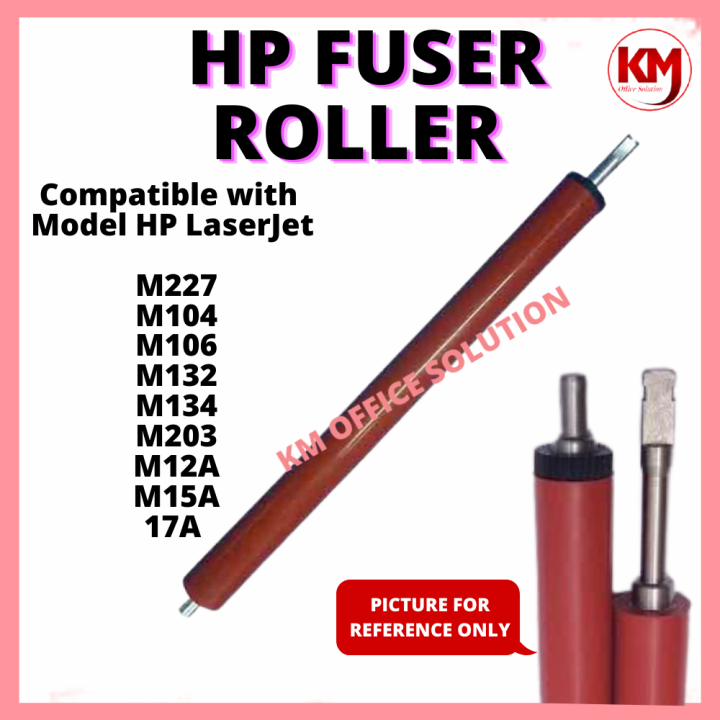 Fuser Pressure Roller FUSER FILM for HP LaserJet M227 M104 M106 M132 ...