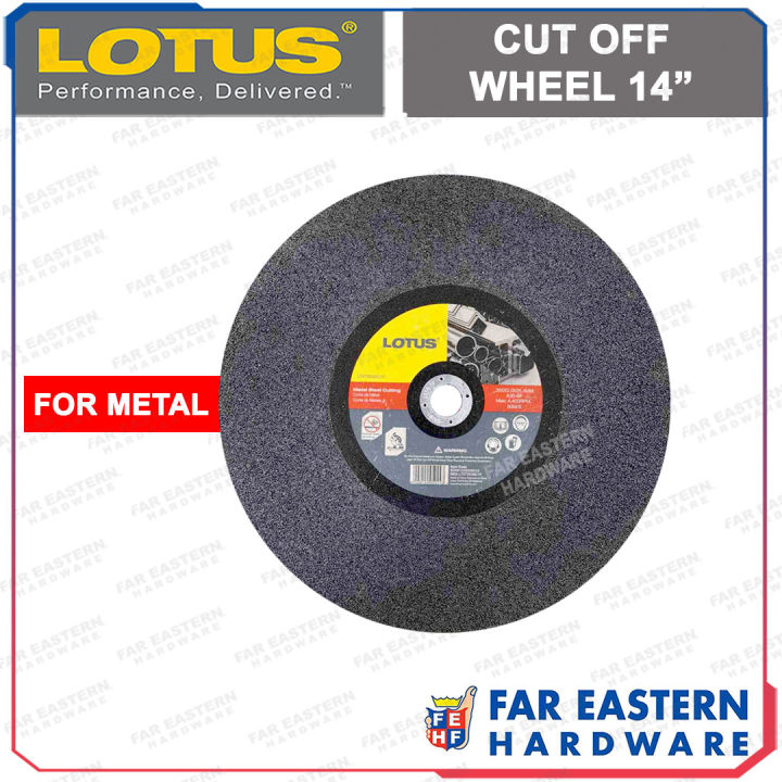 LOTUS Cut Off Wheel 14" Cutting Disc for Metal LTAC | Lazada PH