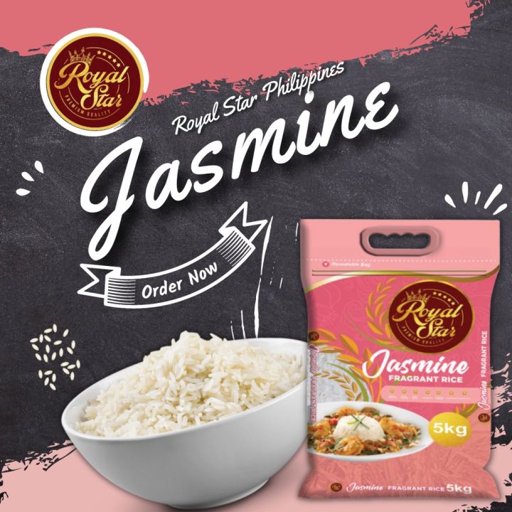 【Food】 ROYAL STAR Jasmine Rice 2KG, 5KG, 10KG | Lazada PH