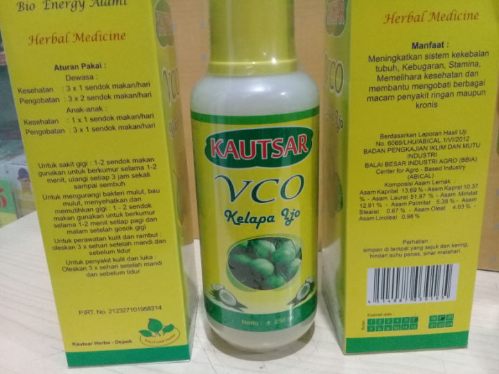 Minyak Vco KELAPA IJO Kautsar 250 ml | Lazada Indonesia