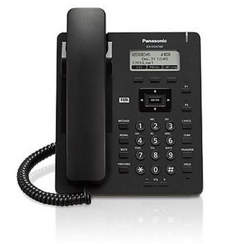 โทรศัพท์ SIP Phone Panasonic รุ่น KX-HDV100XB-Black | Lazada.co.th