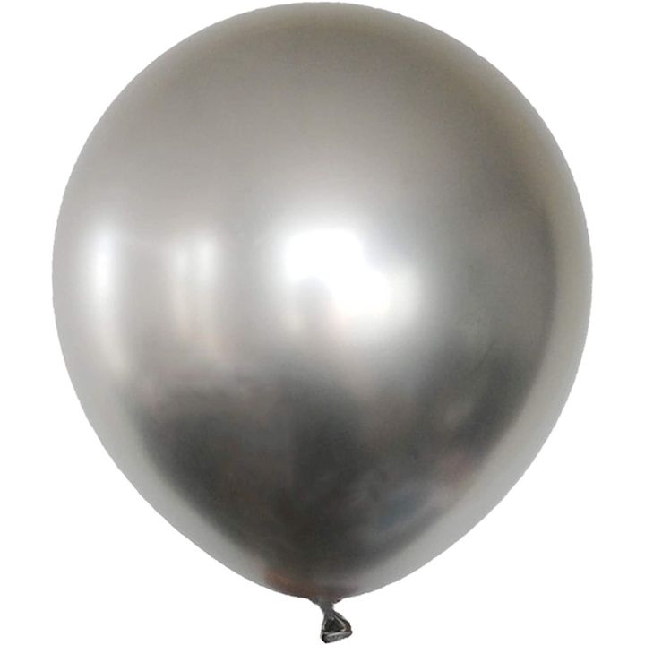 Balon Latex / Lateks Jumbo Size 24 inch Warna Silver | Lazada Indonesia