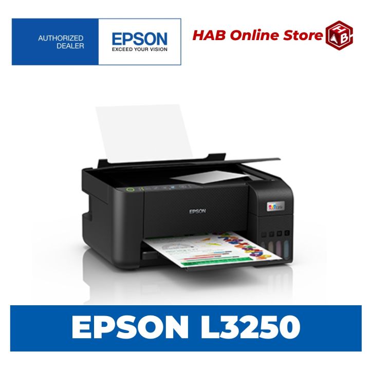 Brand New Epson L3150 L3250 L3256 EcoTank WiFi 3 in 1 Printer - Print ...