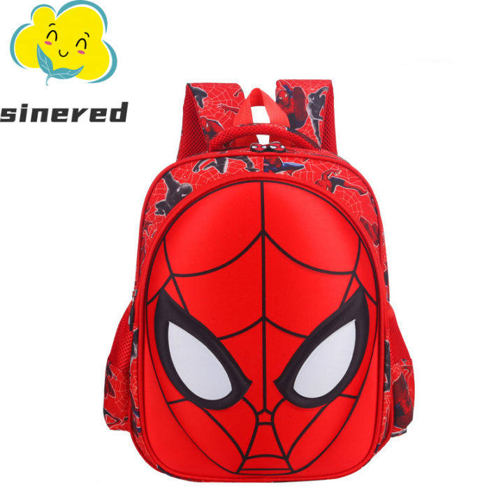 Sinered 3D Type Student's Bag Children's School Backpack Spider Cartoon ...