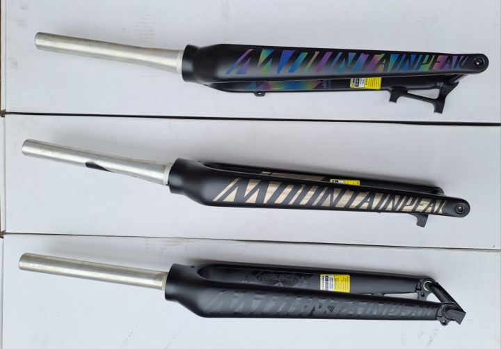 Mountainpeak Rigid Fork RGF QUICK RELEASE and THRU AXLE 627 ONLY ...