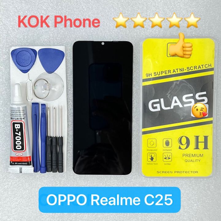 ชุดหน้าจอ Oppo Realme C25 แถมฟิล์มพร้อมชุดไขควง | Lazada.co.th