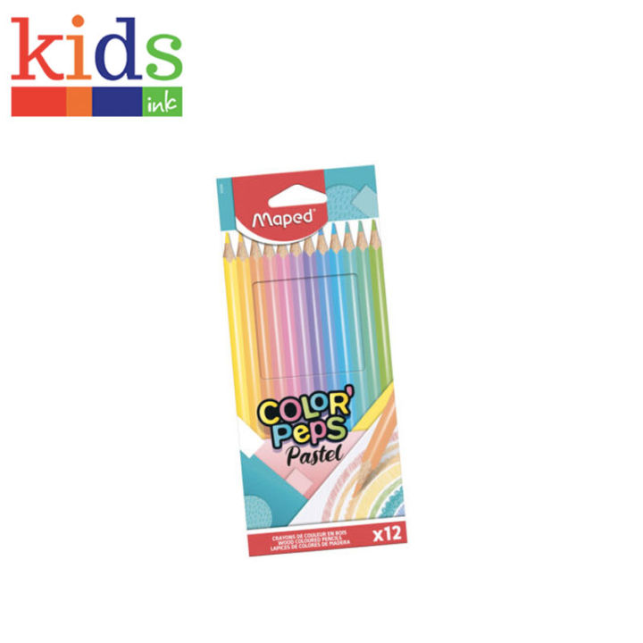 Maped Pastel Colored Pencils 12ct Color'peps | Lazada PH