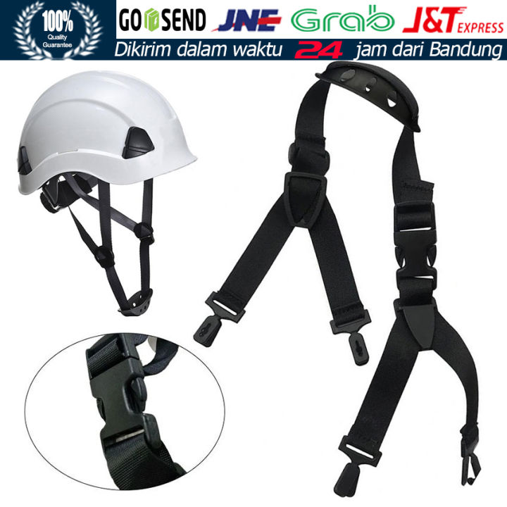 Chin Strap Safety 4 Titik Model Y Tali Dagu Helm Proyek Model 4 Point ...
