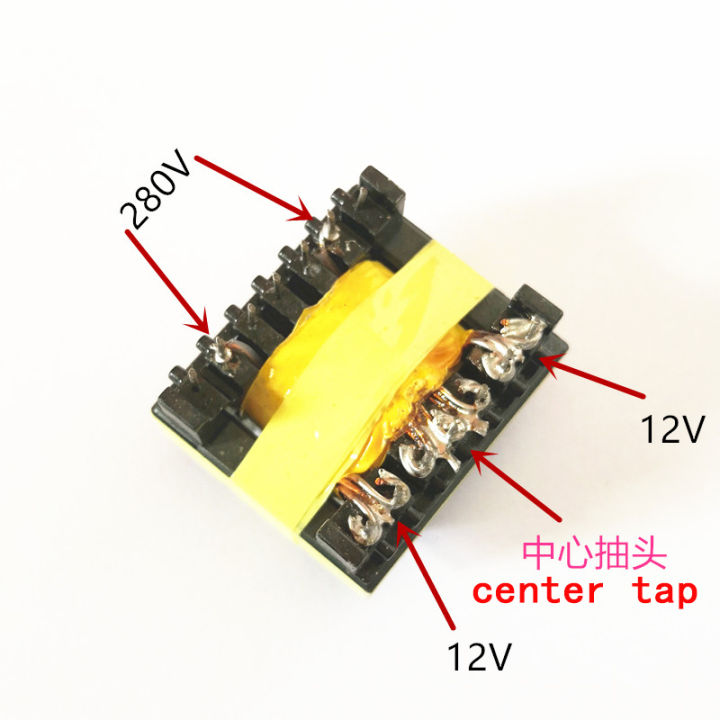 400W EI40 High Frequency Transformer 12V Boost 280V Quasi-Sine Wave ...