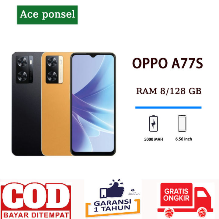 BARU HP SMARTPHONE A77S RAM 8/128GB DAN HP A31 RAM 6/128 FULLSET ...