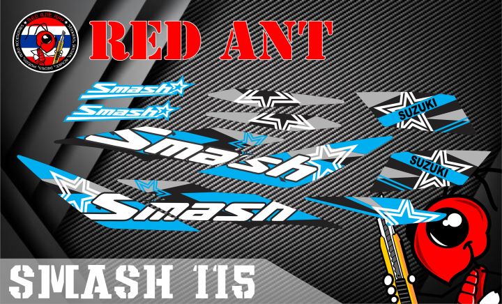 SMASH 115 GLOSSY DECAL STICKER | Lazada PH