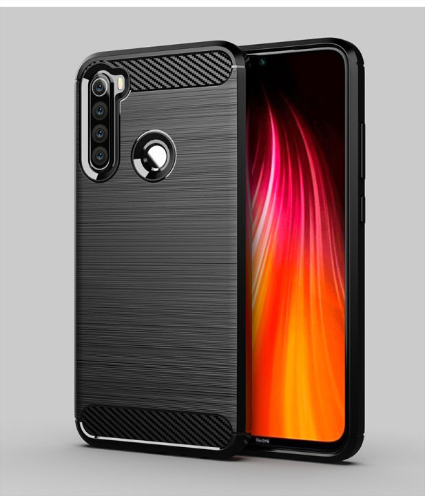 Xiaomi Redmi Note 8 Case Redmi Note8 Carbon Fiber TPU Soft Silicone ...